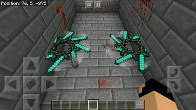 我的世界 PE1.2 命令块能实现多个旋风剑?快来看看吧