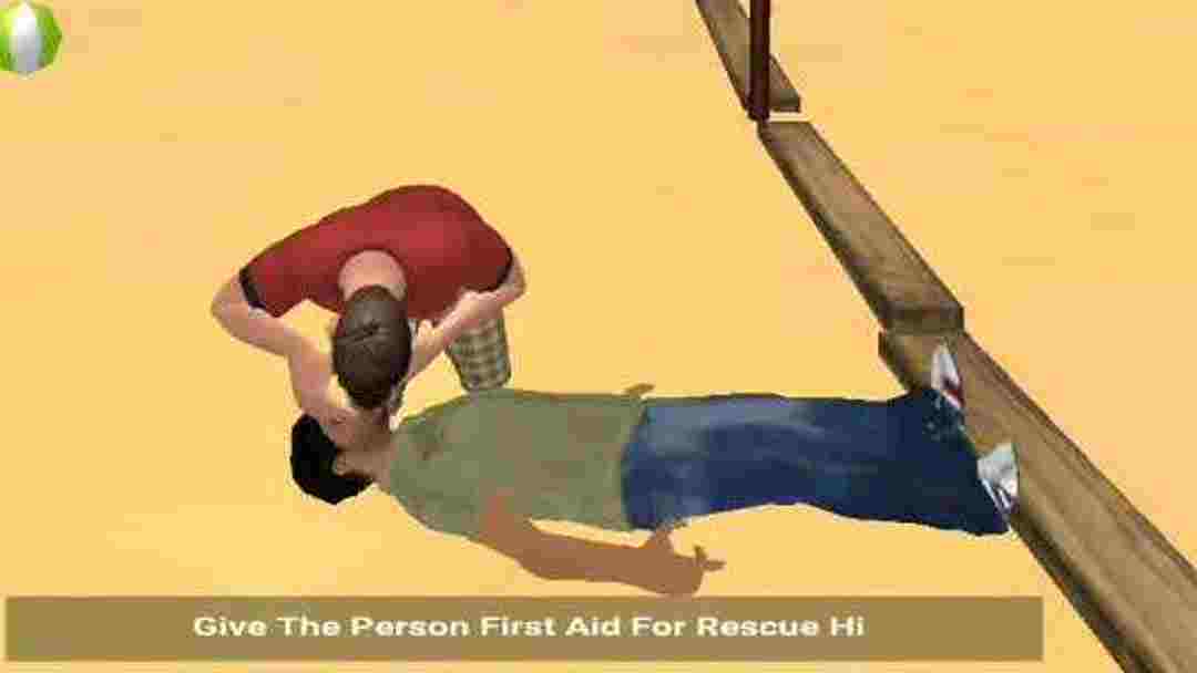 人工呼吸抢救溺水人员 海上救援模拟器游戏