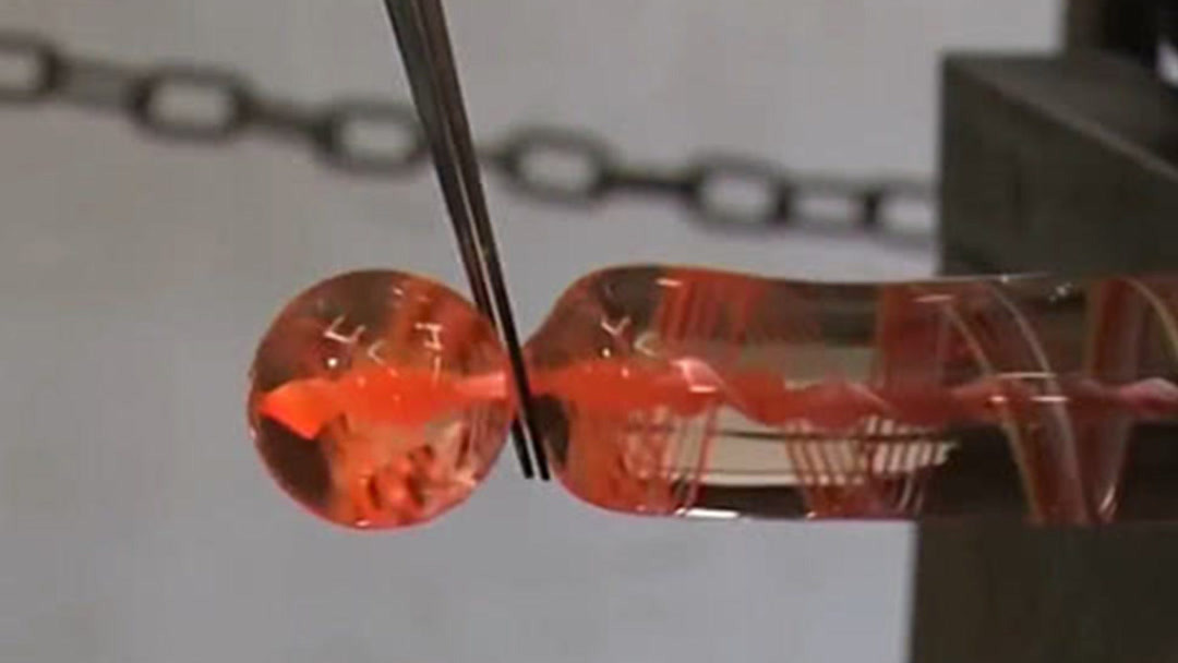 风靡80年代的玻璃弹珠,是如何制作的?镜头记录整个制作过程!