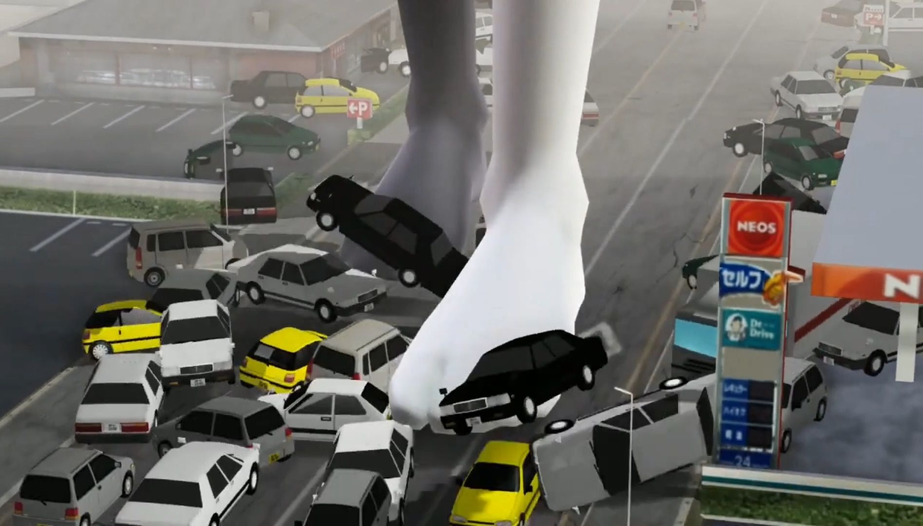 巨大娘巨型人形兵器 巨大化 [MMD Giantess]