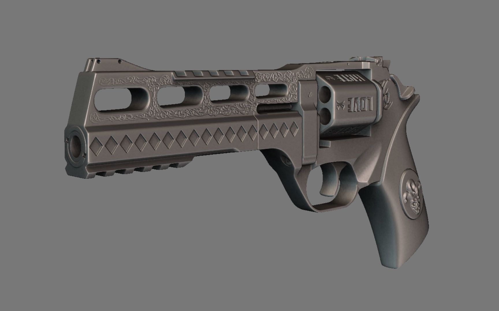 3Dmax建模 零基础枪械模型制作