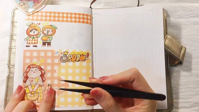 我的手帐分享,肉球一口气做五页手帐