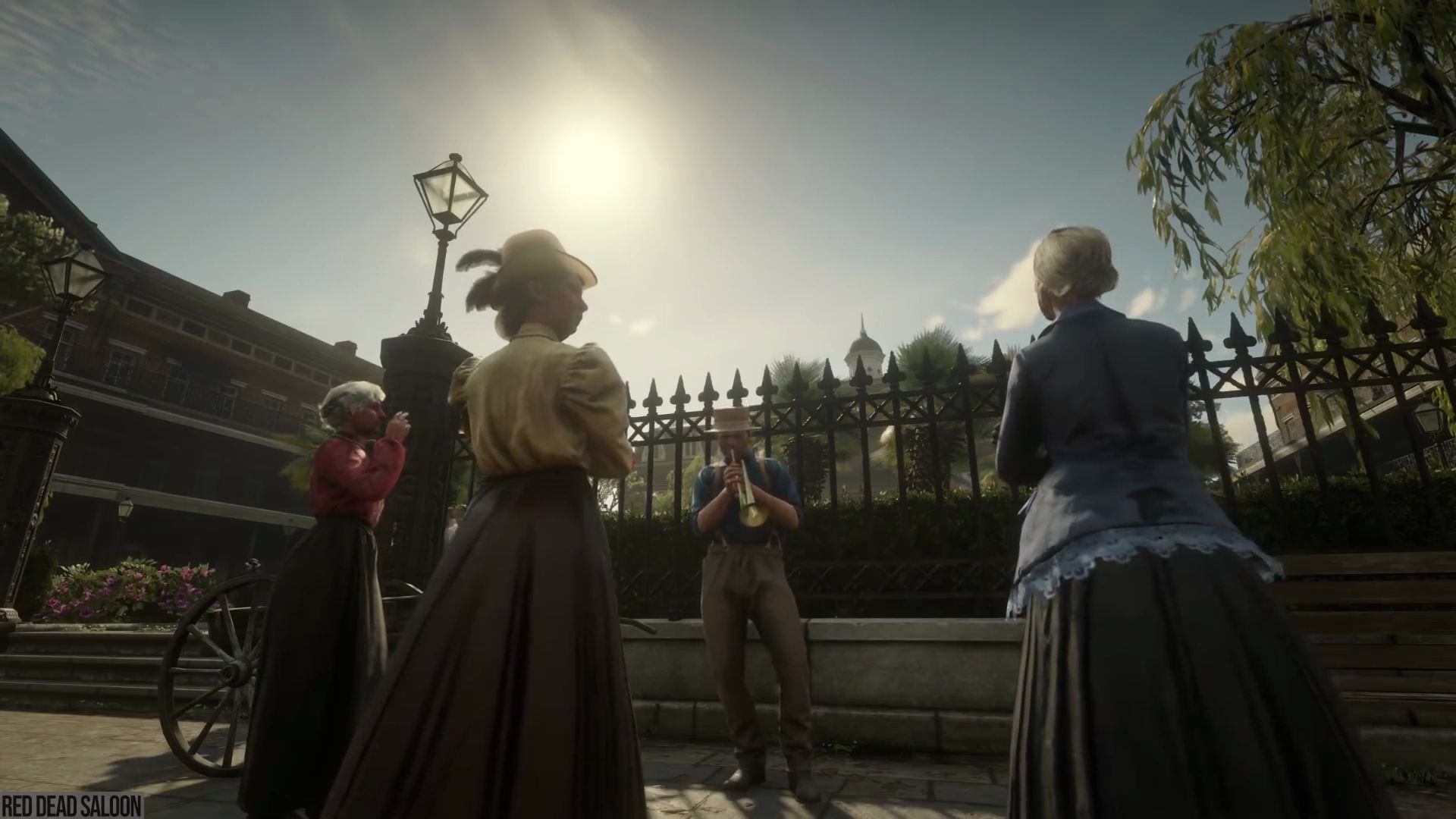 【荒野大镖客:救赎2】贵族小姐和各种一字马