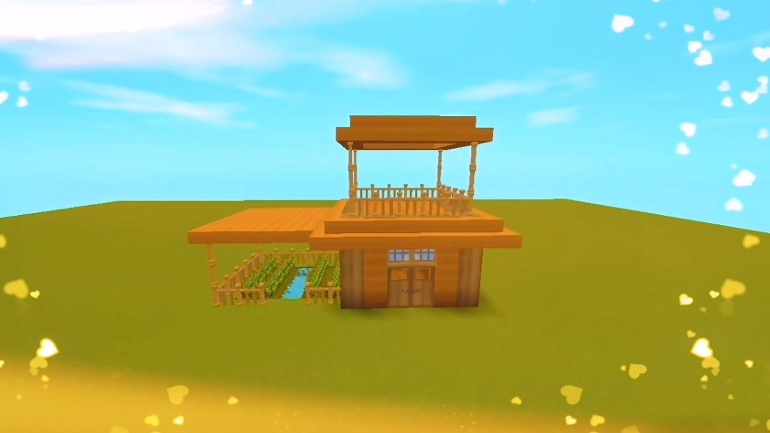 迷你世界:新手“简易木屋”制作教程!简单实用,适合生存前期!