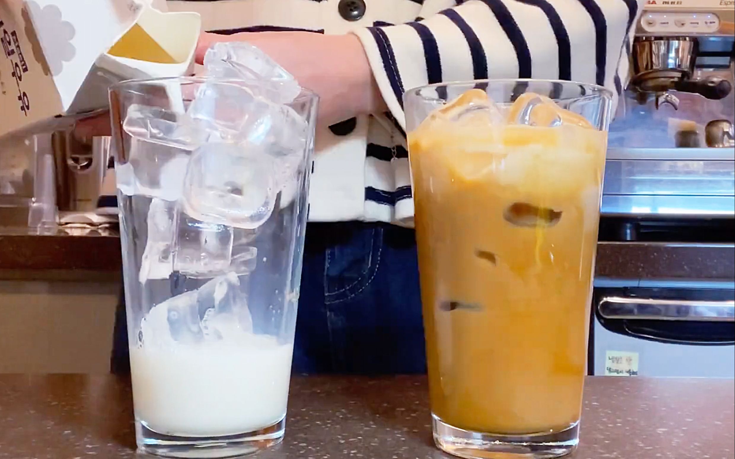 极简咖啡馆白噪音☕️安静的咖啡店#2|喜马拉雅盐咖啡|谷物奶昔|榛子...