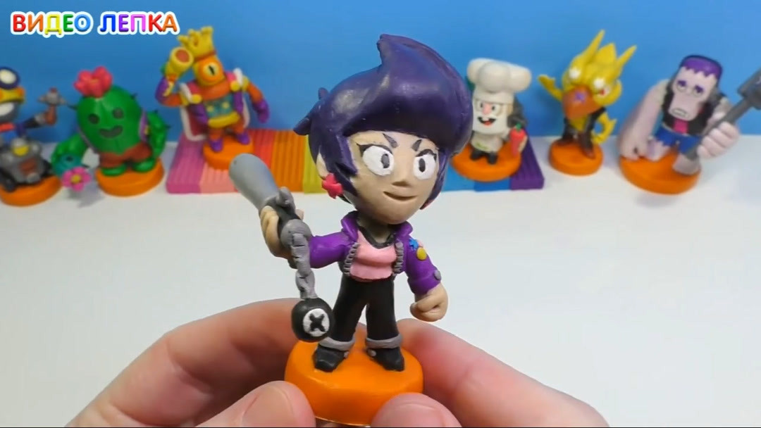 手办:两分钟时间教你用橡皮泥制作游戏人物,你学会了多少呢?