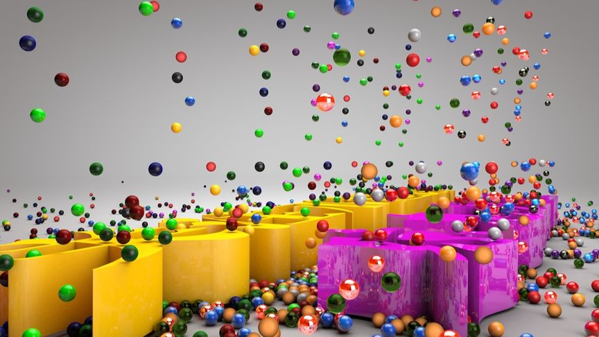 使用C4D粒子发射器制作一个自己的片头视觉动画效果