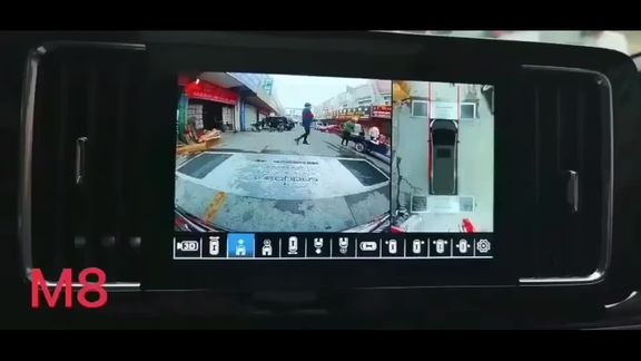 传祺M8专用3D解码一体机,360全景记录仪,支持原车屏触摸控制
