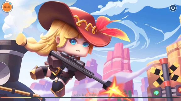 迷你世界枪战:抄起M249冲向敌人老巢!