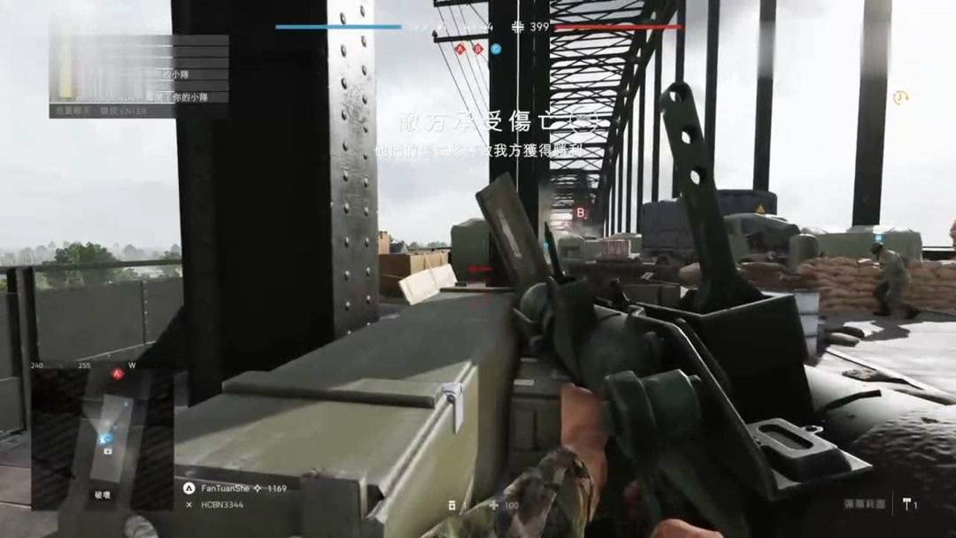 战地5:榴弹发射器搭配弹药箱,无限榴弹直接炸蒙敌人