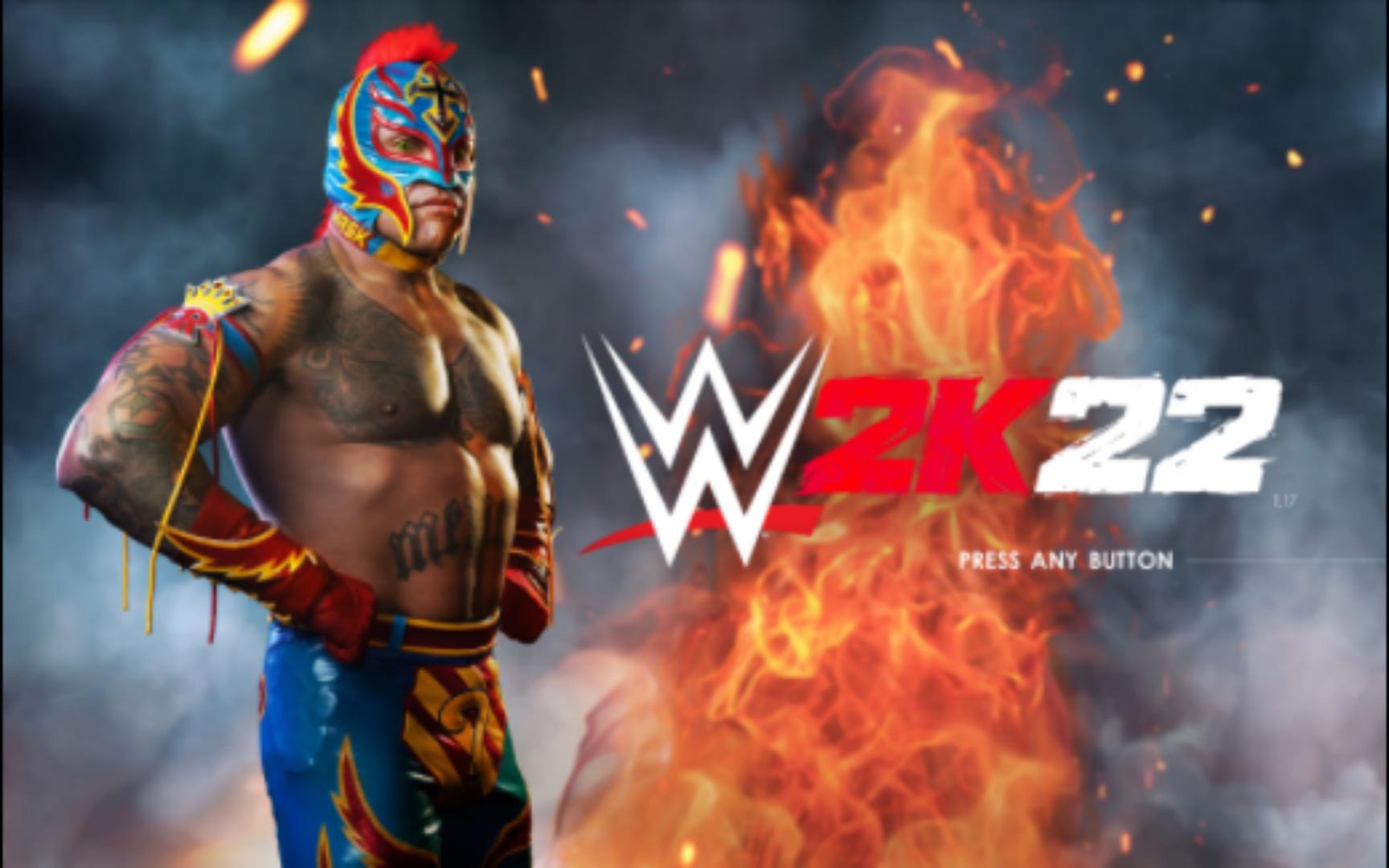 【WWE 2k22】英文渣无汉化玩生涯模式2 组队小魔女