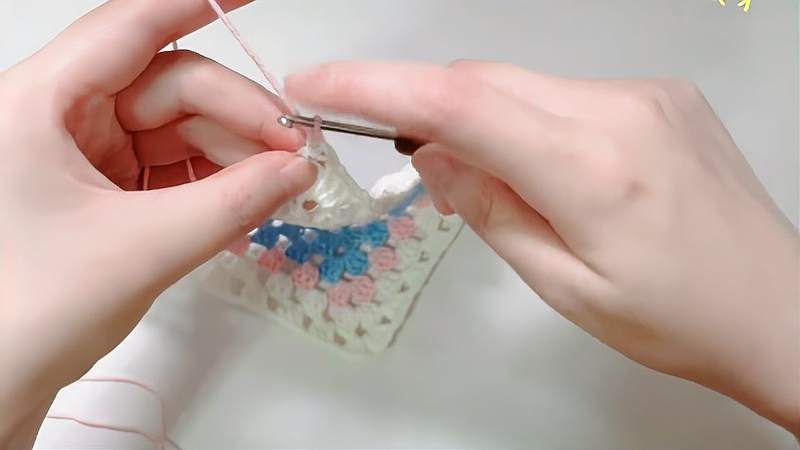 钩针编织,夏日星光手提包零基础教程(中)