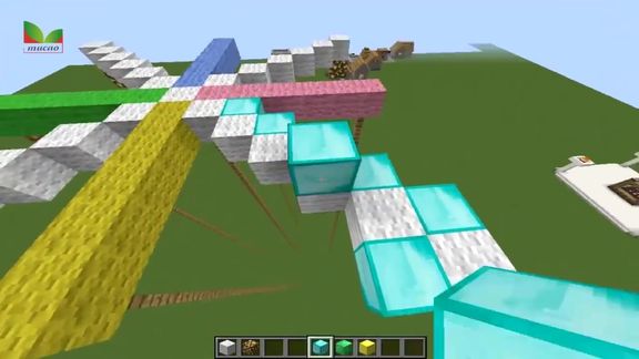 我的世界Minecraft:创意建筑 超高旋转木马