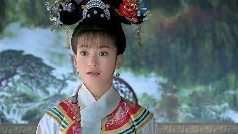 新还珠格格,皇上让小燕子解释诗词,小燕子这样解释,搞笑