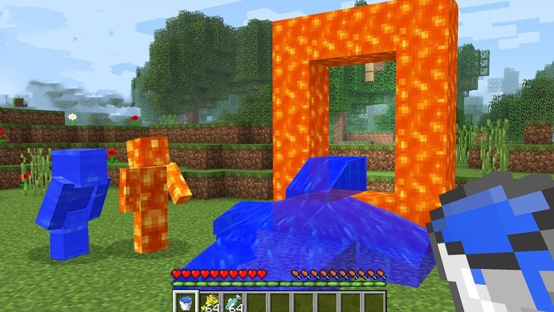 【小琦】我的世界 如何在熔岩传送门中注入水潮了?