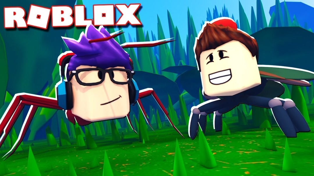Roblox蚂蚁模拟器!变成凶猛兵蚁进攻黑寡妇蜘蛛 面面解说