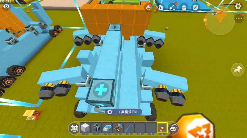 迷你世界:漂亮的变形龙骨车和一辆39个火箭发射器的超级导弹车