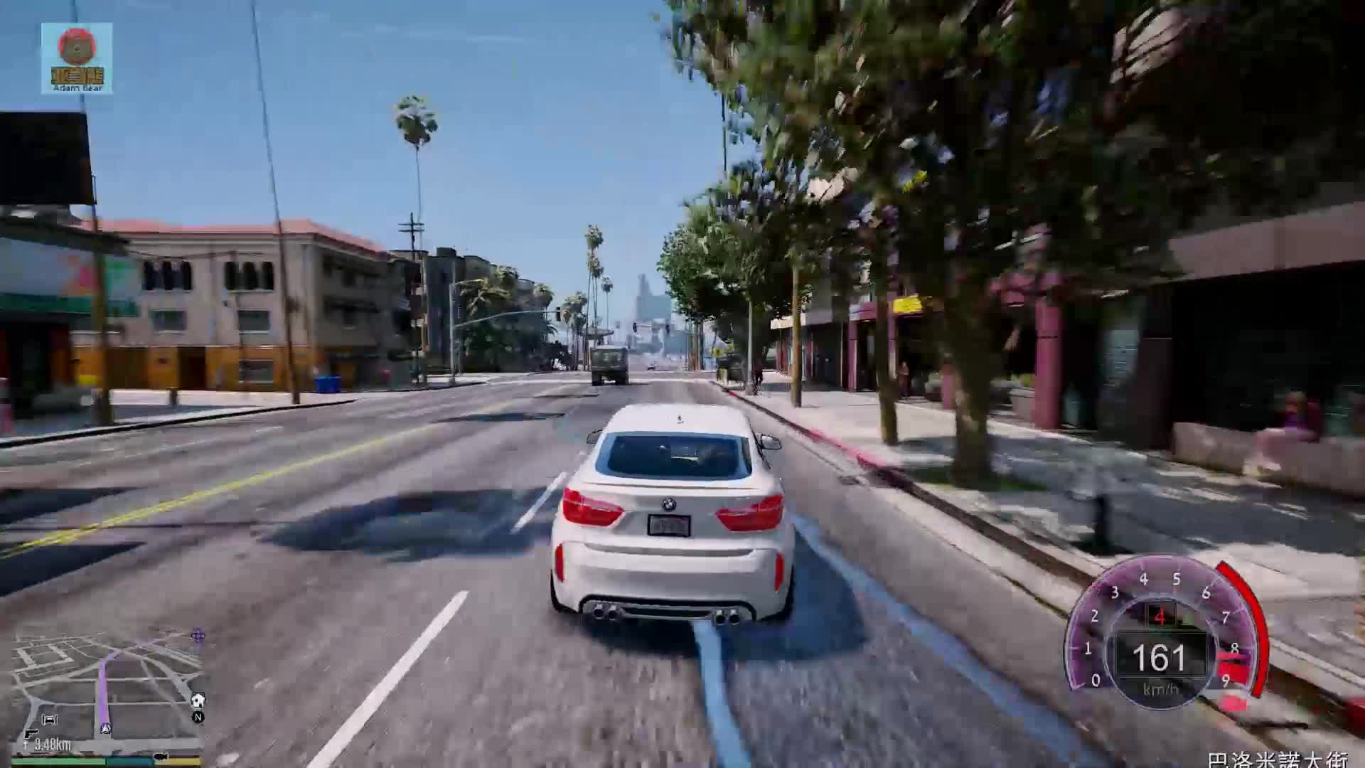 亚当熊GTA5,麦克开宝马X6撩妹,带美女去豪宅