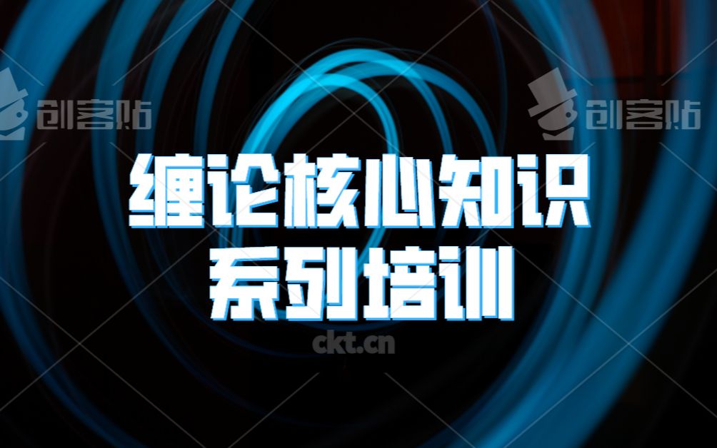 缠论核心知识系列培训第一讲