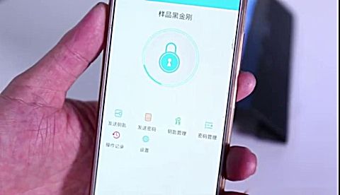 赢冠远程手机APP密码锁 民宿公寓宾馆酒店智能刷卡电子门锁感应锁