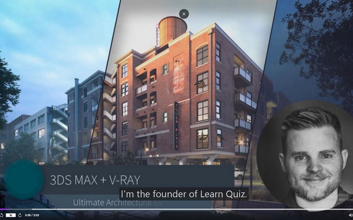 [国语]3ds Max + Vray终极建筑外观课程