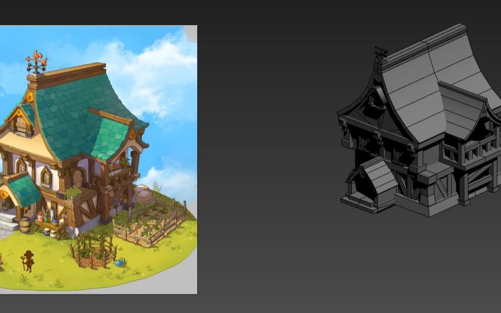 3Dmax场景建模——零基础入门简单场景讲解全流程
