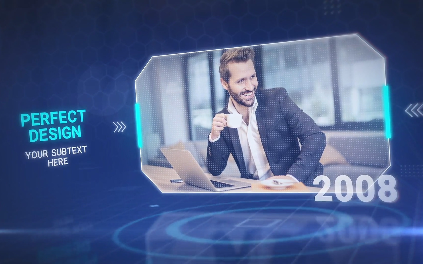 AE模板-时间线里程碑式公司成长历程介绍公司企业商务团队人物介绍...