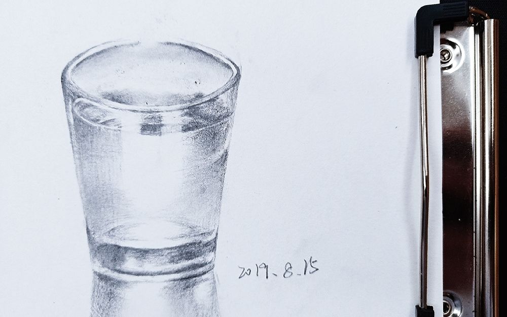 【素描】玻璃质感