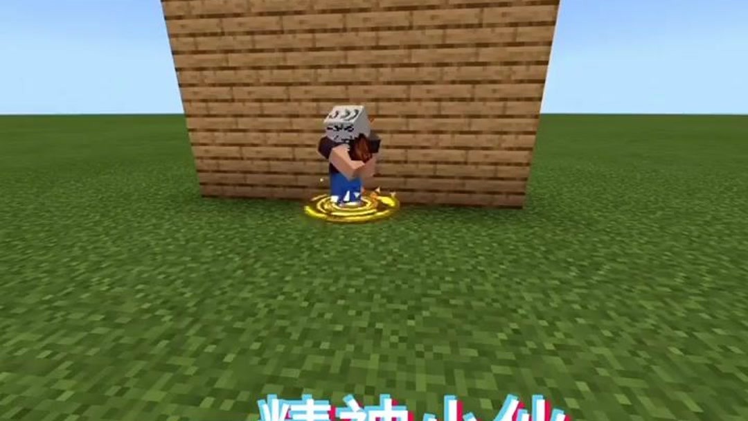 我的世界,搞笑视频之精神小伙