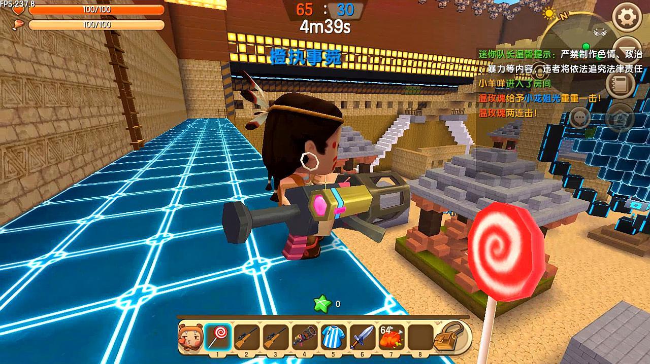 迷你世界:这是我见过最大的火箭炮