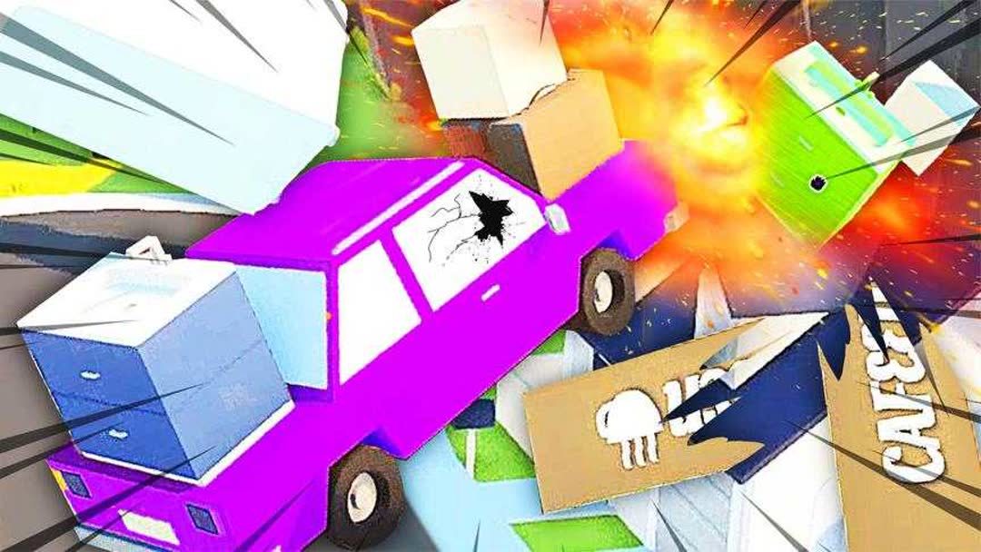 搬家模拟器 我是搬家高手,用小轿车背起了整座房子 成哔哔解说