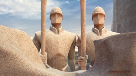 3D动画短片: 保护珍珠, 士兵们能否阻挡螃蟹怪兽进攻
