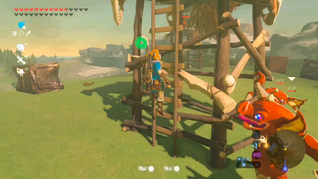 感谢原神让我知道原来荒野之息是这么的好玩 安卓ns模拟器测试