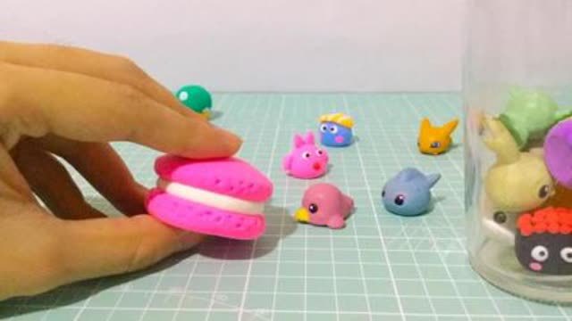 原创定格动画:用甜品诱惑,捕捉小可爱,太有趣了