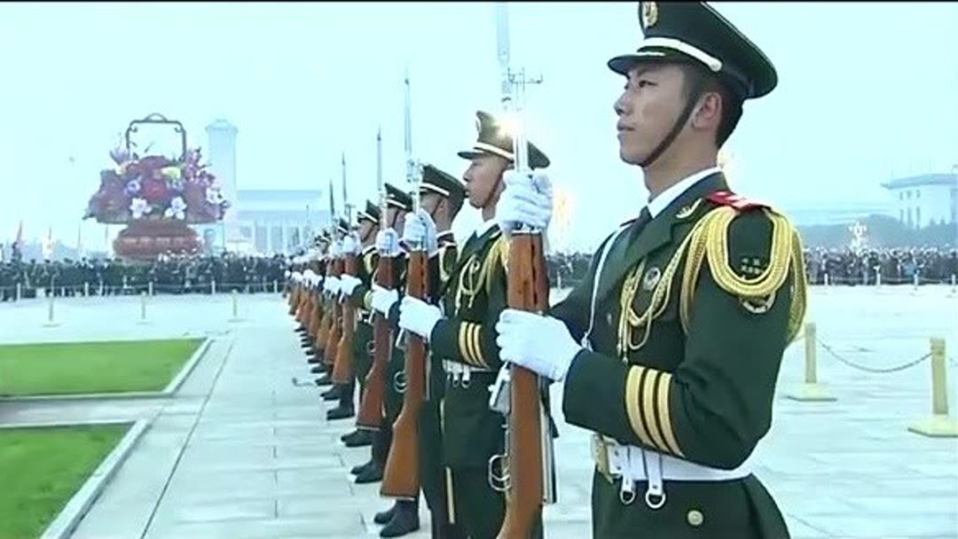太壮观了!天安门广场升旗仪式完整版!