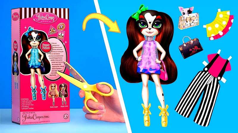 15个DIY纸娃娃的窍门和手工!自己做娃娃吧!