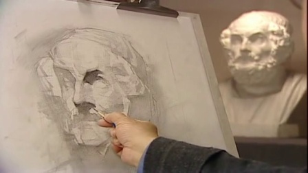 零基础素描自学画线条 玫瑰花彩色铅笔画教程 简单素描