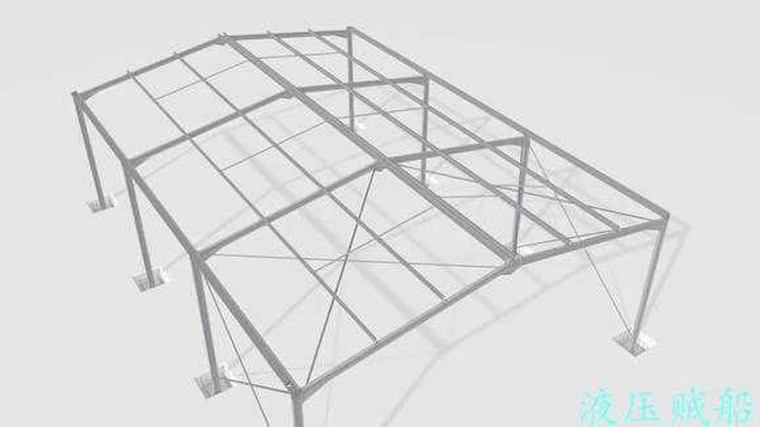 钢结构组件的安装过程