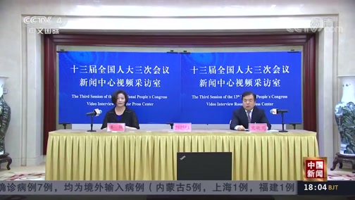 [中国新闻]聚焦两会 代表团“云发布”记者远程线上采访