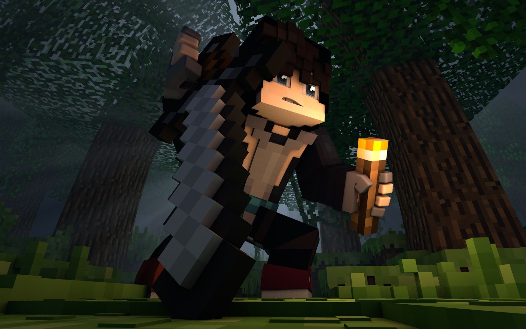 [C4D][PS]MC音MAD《BLOODSTREAM》封面渲染图制作全过程(极速...