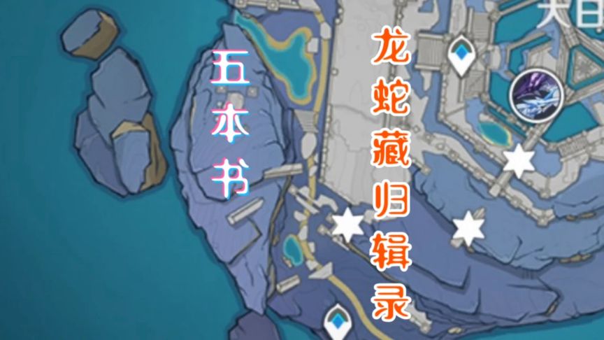 《原神》渊下宫任务攻略,龙蛇藏归辑录找五本书