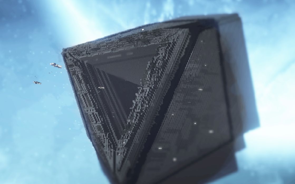 【MC还原史上最大人类太空工程】硬核科幻游戏无尽的拉格朗日-星门