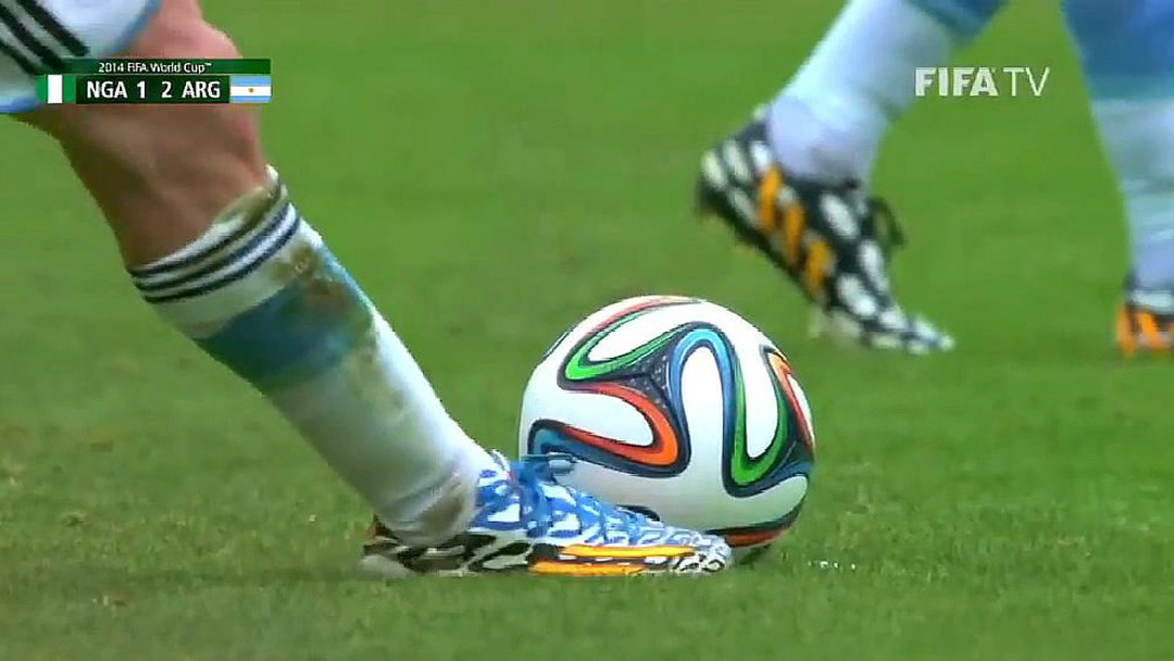 梅西世界杯全部进球集锦