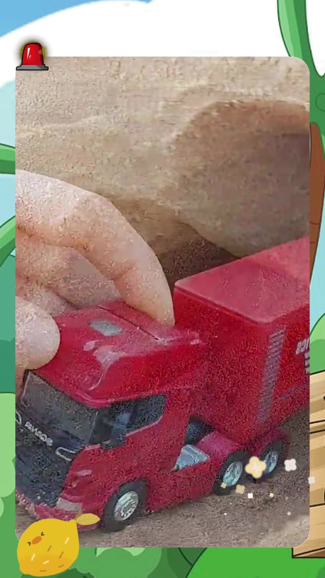 挖掘机儿童动画片3-6岁...