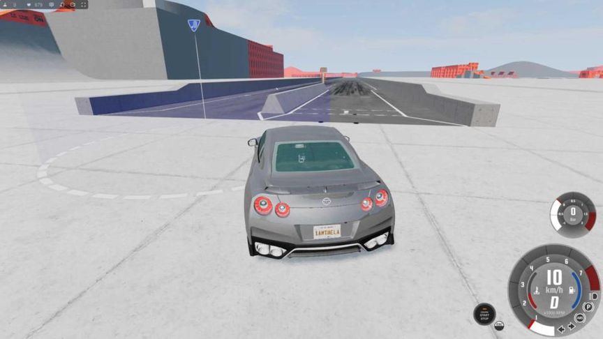 百公里加速模拟器:战神GTR大战F1赛车 结果如何?