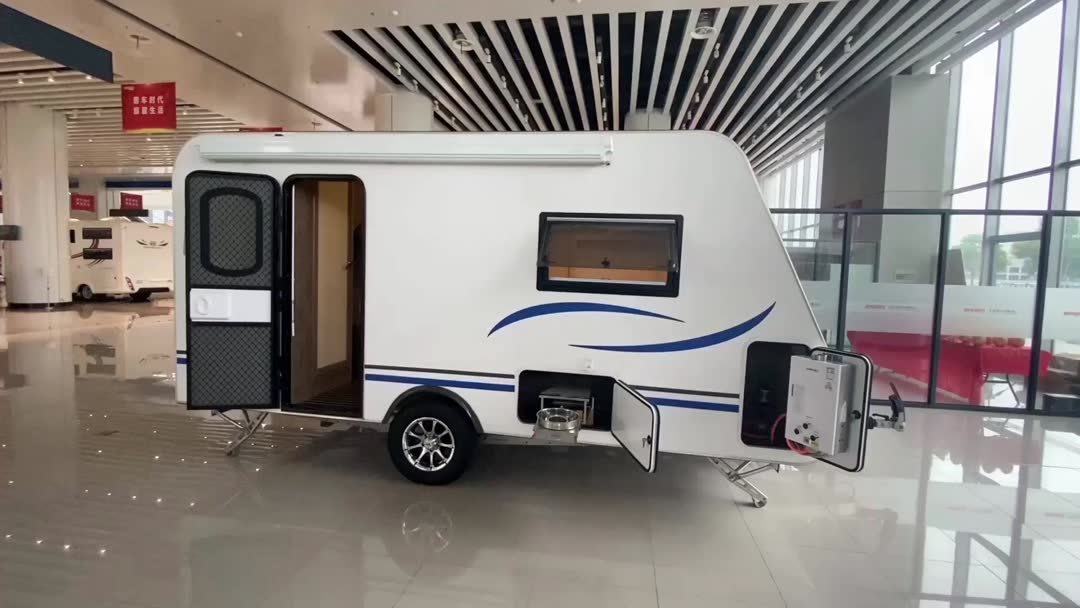 不到14W的拖挂房车,2.0以上的小车就可以拖,里面布局这么实用呢