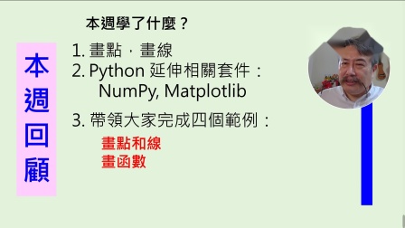 python學物理_第04週_繪出軌跡_9_本週回顧