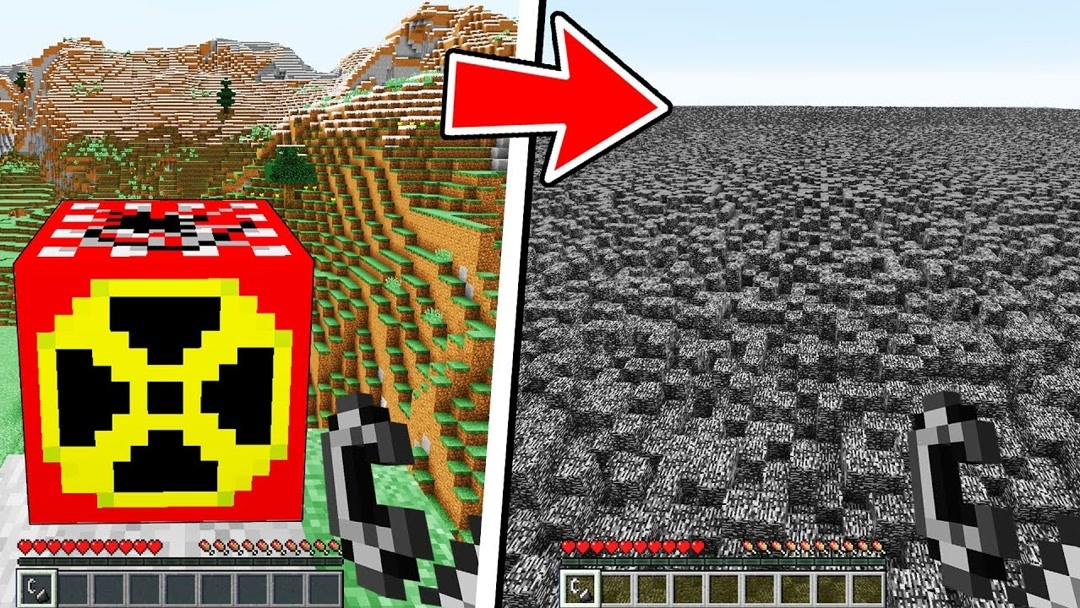 魔哒我的世界里村民们都变身为战士,三体里的水滴火箭炮威力好强