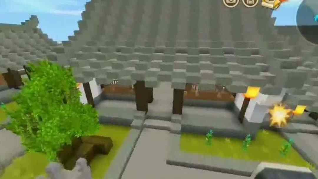 迷你世界古风四合院,好漂亮的样子!