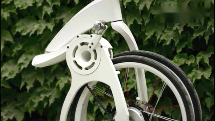 能一秒折叠的自行车长什么样?见过的人都很惊讶